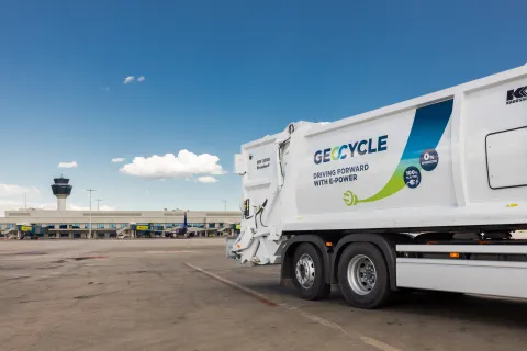 Geocycle Greece introduces waste collection truck at Athens ...